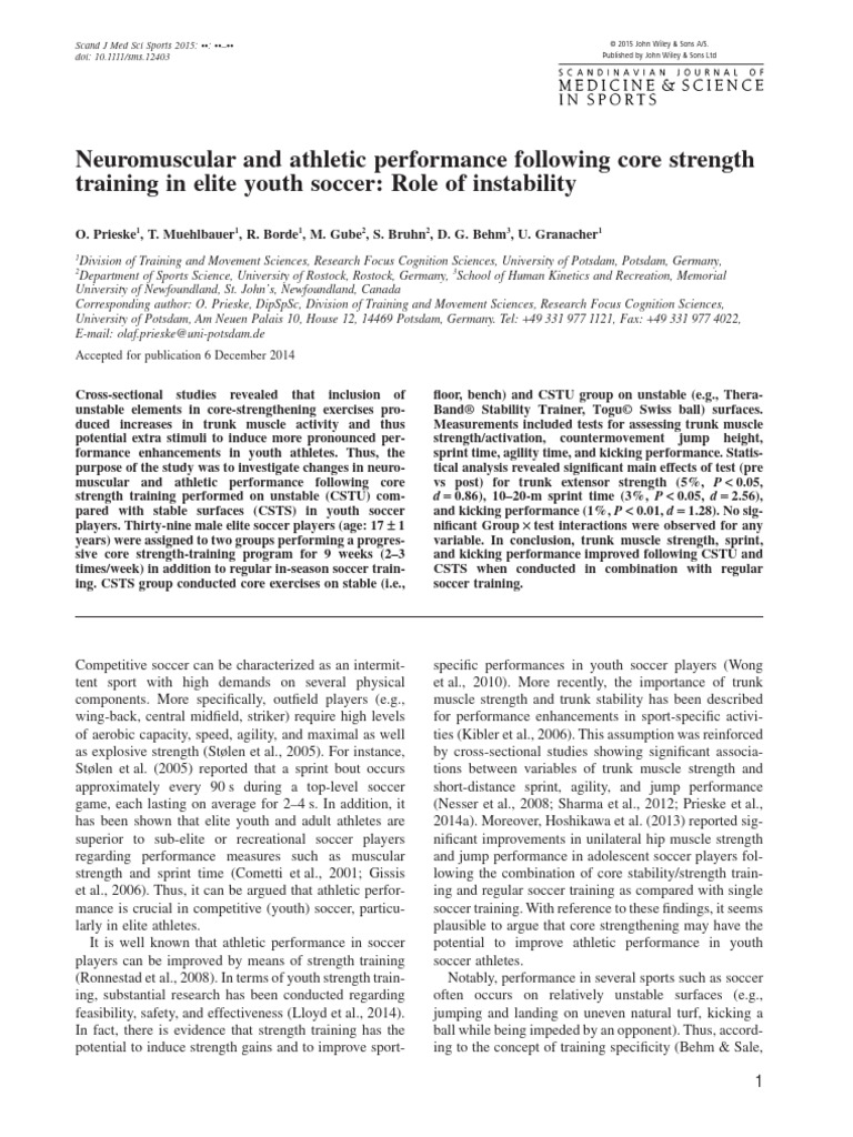 2015neuromuscular and Athletic Performance Following Core Strength ...