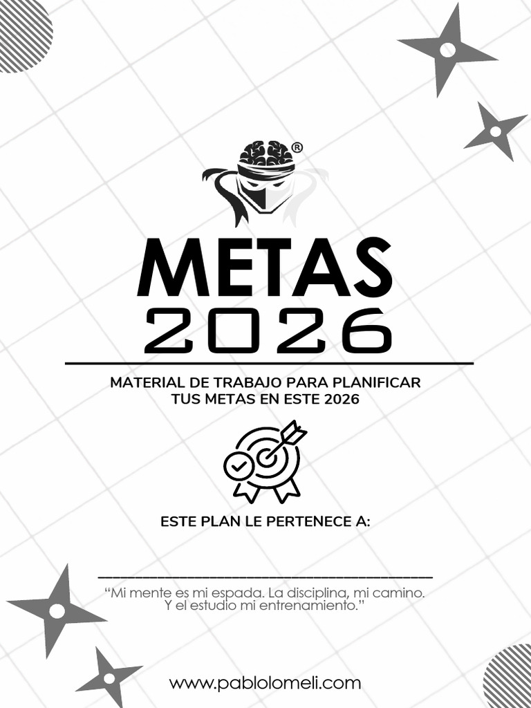 Plan Metas 2026 | PDF