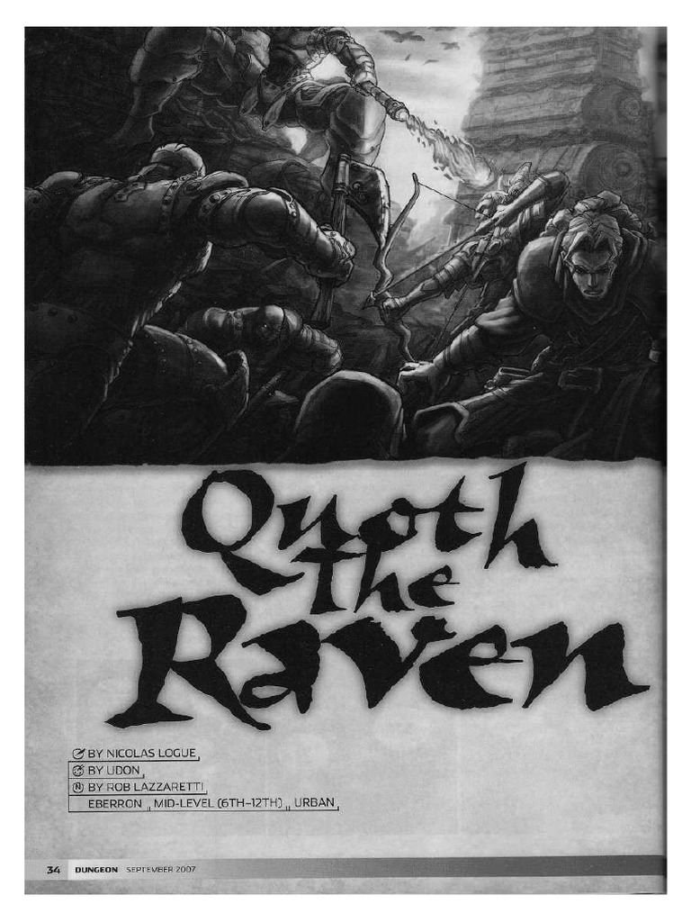 10 Quoth The Raven | PDF