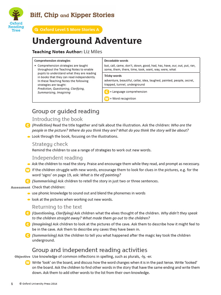 Ort BCK Underground Tns | PDF | Reading Comprehension | Cognitive Science