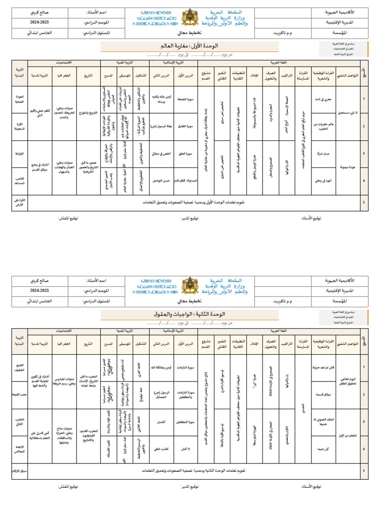 5APG - Rep Sequentielle ARABE - FWDm | PDF
