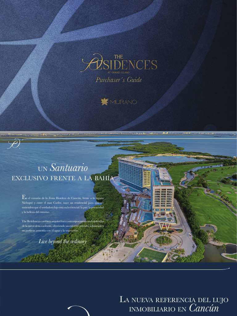 TheResidences Brochure ESP 001 | PDF | Diseño | México