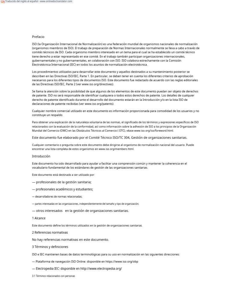 ISO 22886 2020 HOM Español | PDF | Organización internacional para la ...