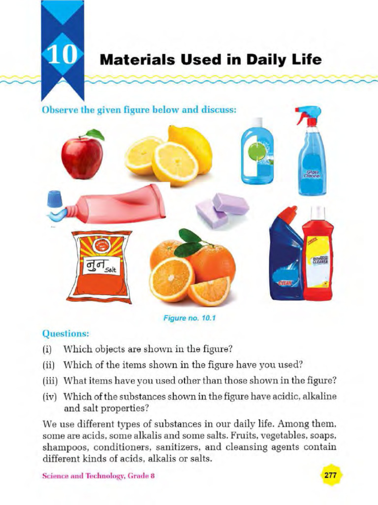 Class-8-Science-and-Technology-English-Version-Book-things Around Us ...