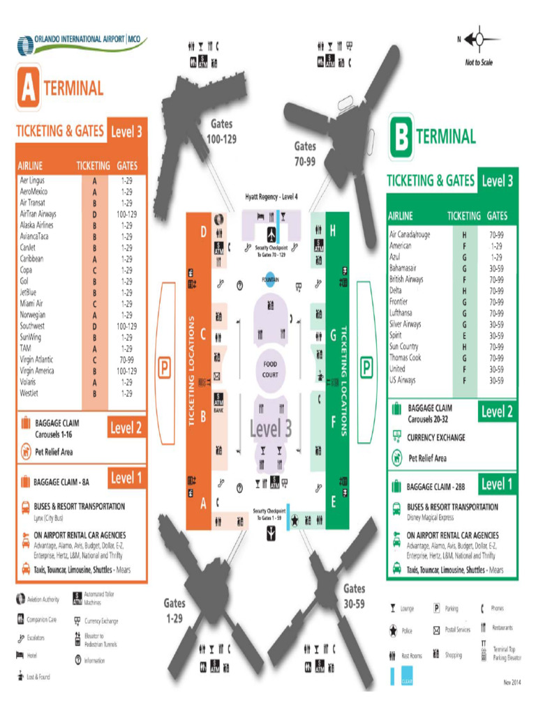 Muito Bom Esse Mapa Do Aeroporto Wayfinding - Maps | PDF