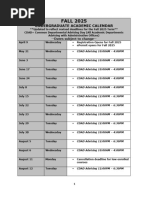 CCRI Academic Calendar 2025-2026 | PDF | Academic Term