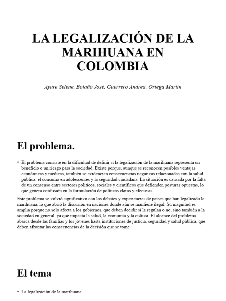 PLANEACIÓN TEXTUAL - PCII - Grupo 3 | PDF | Comercio ilegal de drogas ...