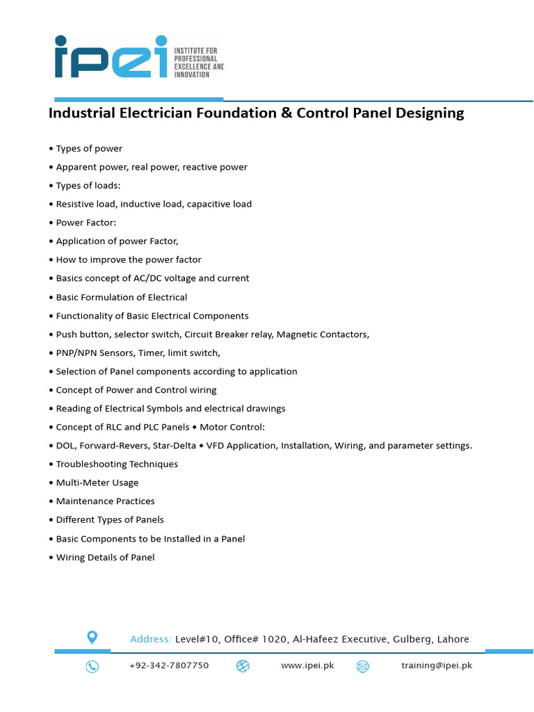 Automation Basic Course IPEI | PDF | Programmable Logic Controller | Relay