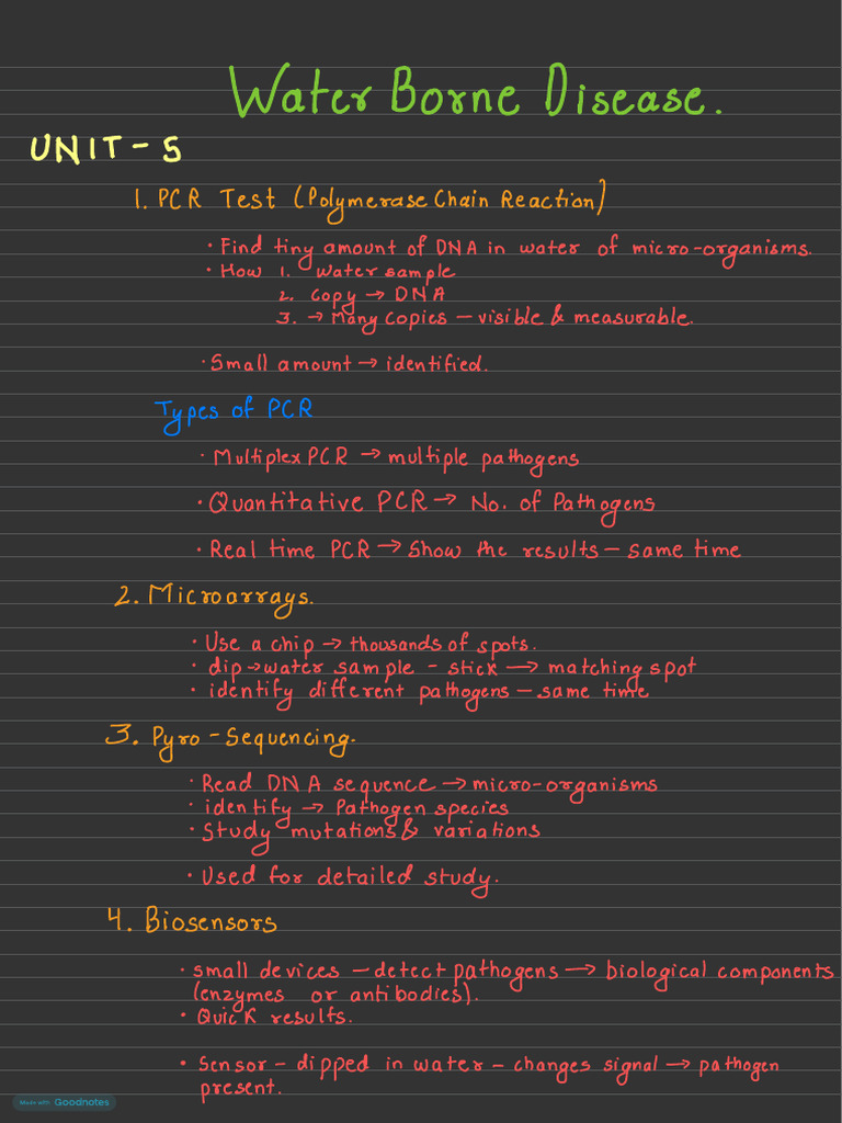 Water Borne Diseases 2 | PDF | Polymerase Chain Reaction | Biology