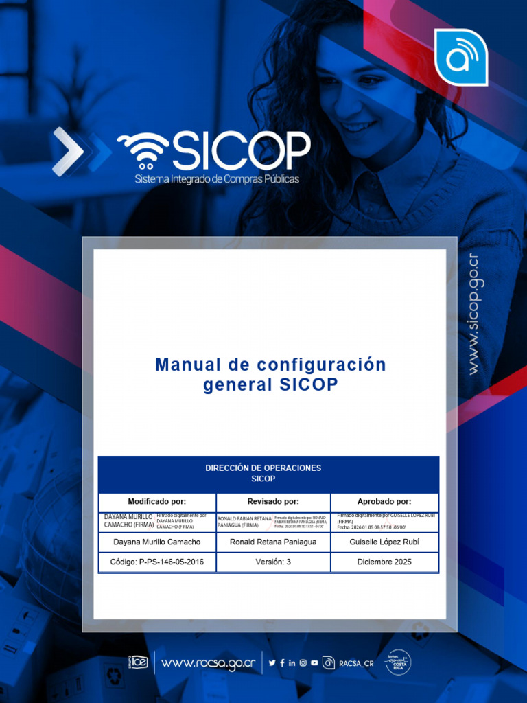 P-PS-146!05!2016 Manual de Configuracion General SICOP | PDF | Servidor ...