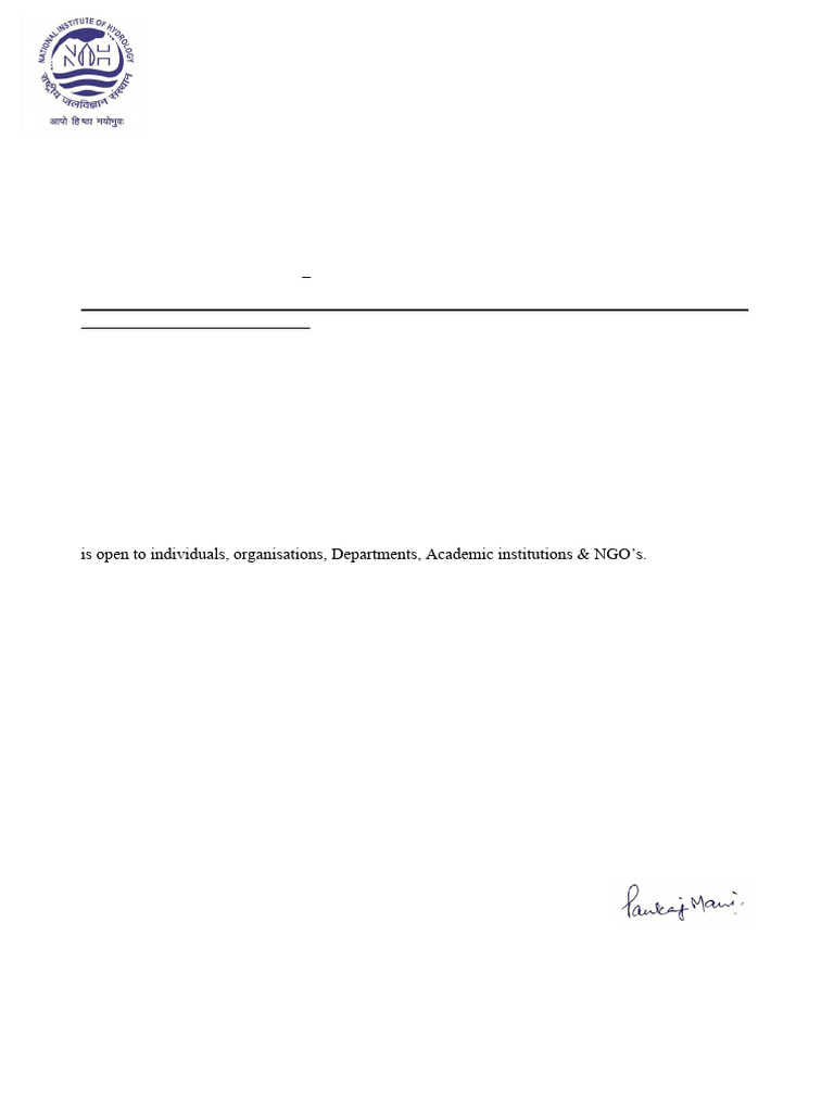 Workshop Notice Academic Institutes | PDF | Earth Sciences | Science