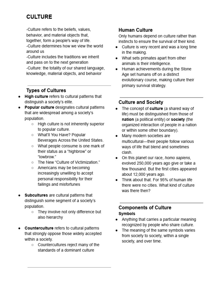 Sem1q1 - Uscp Notes | PDF | Value (Ethics) | Society