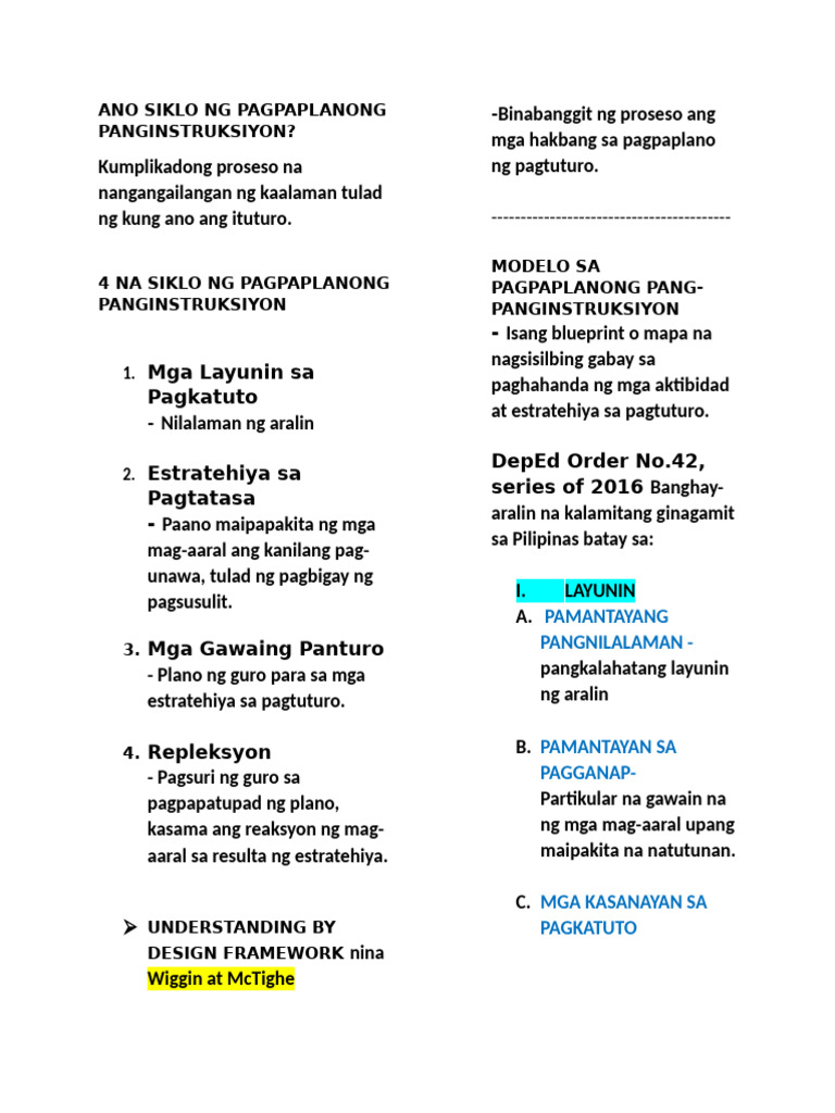 Reviewer Sa Filipino. Not Complete Yet | PDF