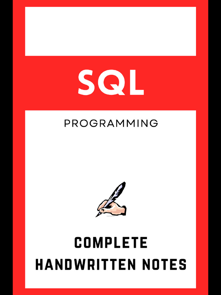 SQL Notes | PDF