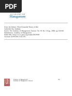 Gioia Methodology for Qualitative Research | PDF | Theory | Experience