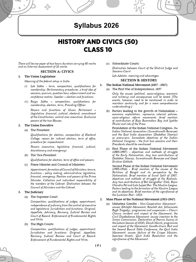 Revision Notes 2026 | PDF | Indian Rebellion Of 1857 | Indian ...