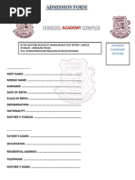 Form Dbe 123a | PDF