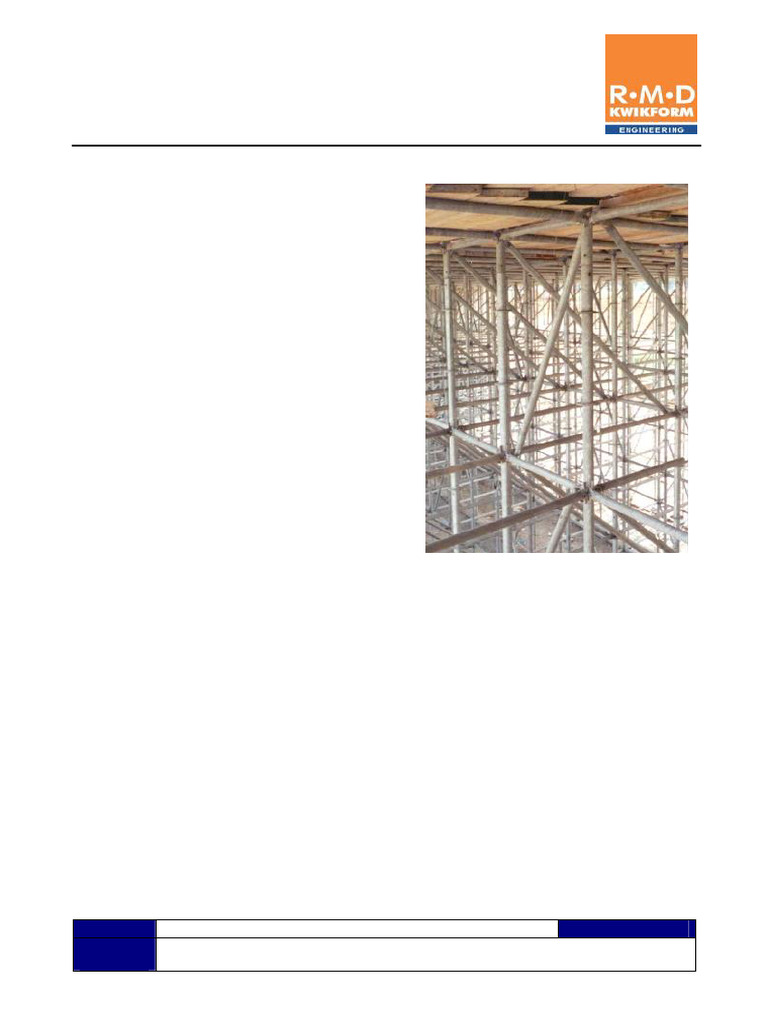 Rapidsor Falsework | PDF | Scaffolding | Concrete