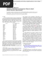 ASTM E1621-21 - Elemental Analysis Using WD XRF | PDF | Grinding ...