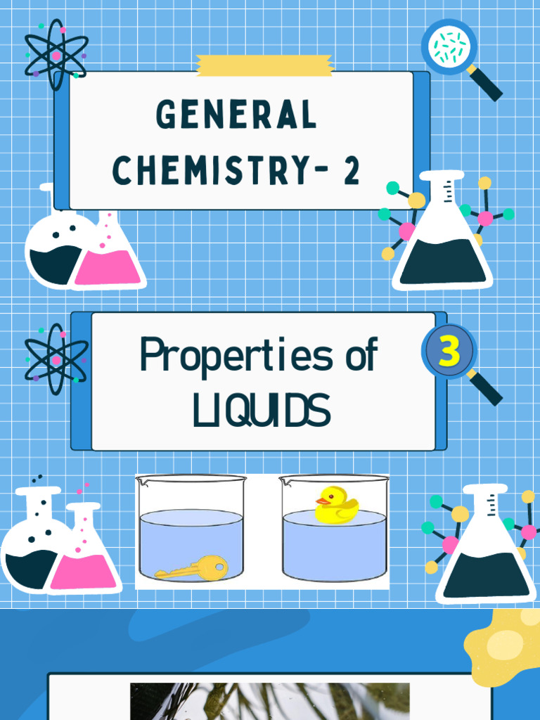 Module 1 Kinetic Molecular Model of Liquids and Solids | PDF ...