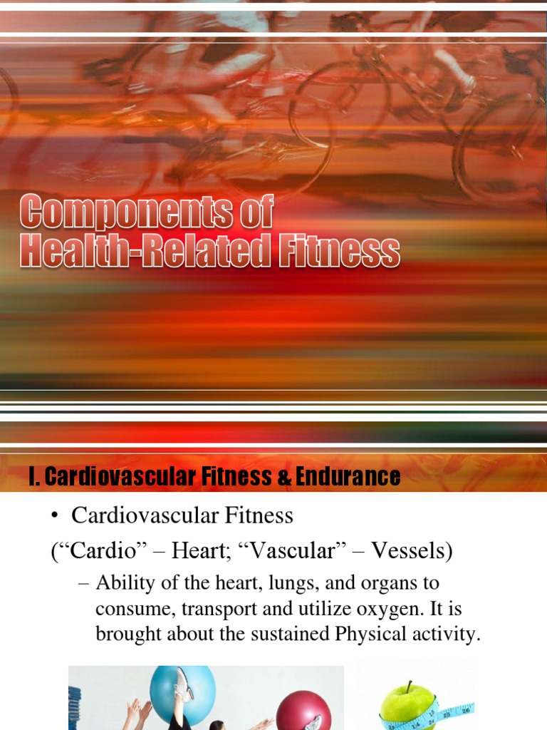 Components of Health Related Fitness | PDF | Physical Exercise ...