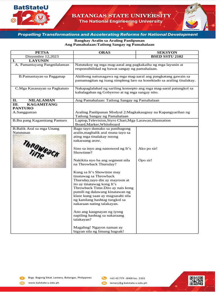 Final Lesson Plan Carlo 2 | PDF