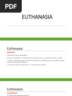 Types of Euthanasia Explained | PDF | Death | Medicine