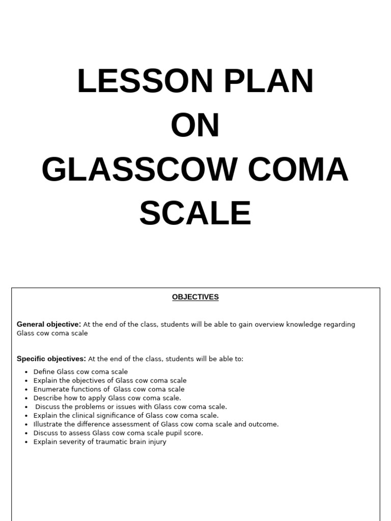 Ilide.info Glascow Coma Scale Micro Teaching Pr ...
