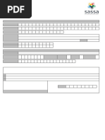 SASSA Bank Payment Consent Form | PDF
