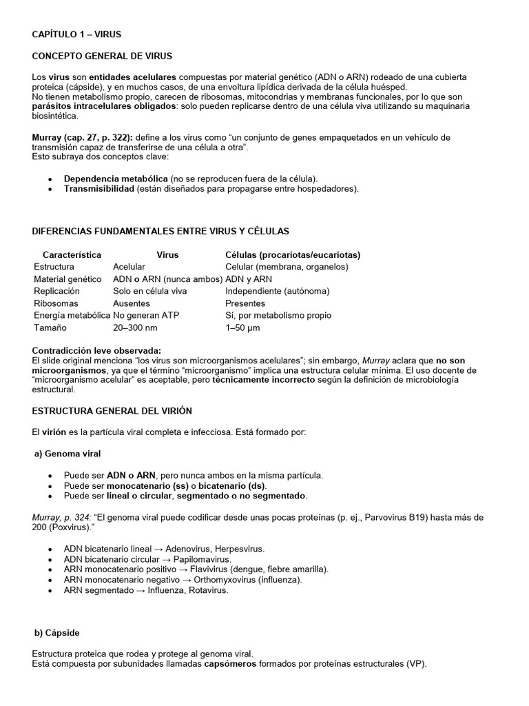 resumo muray | PDF | Virus | Adenoviridae
