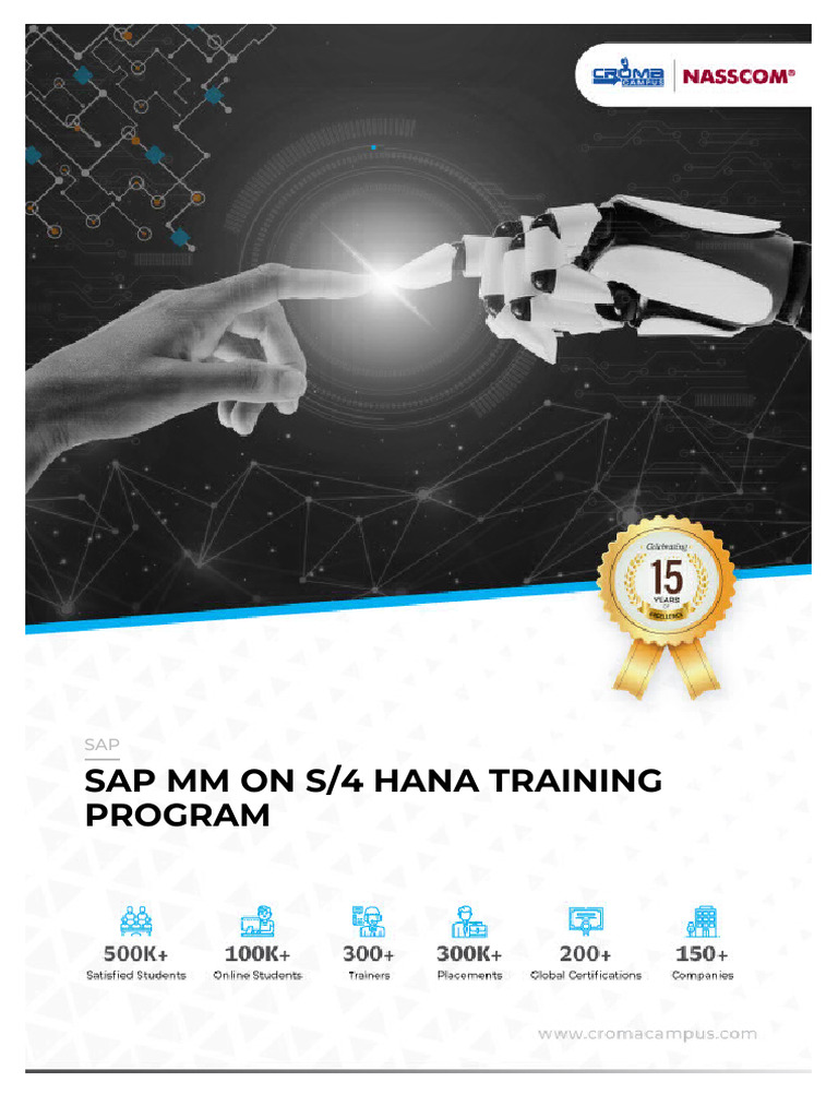 Croma Campus - SAP MM On S - 4 HANA Training Program | PDF | Valuation ...