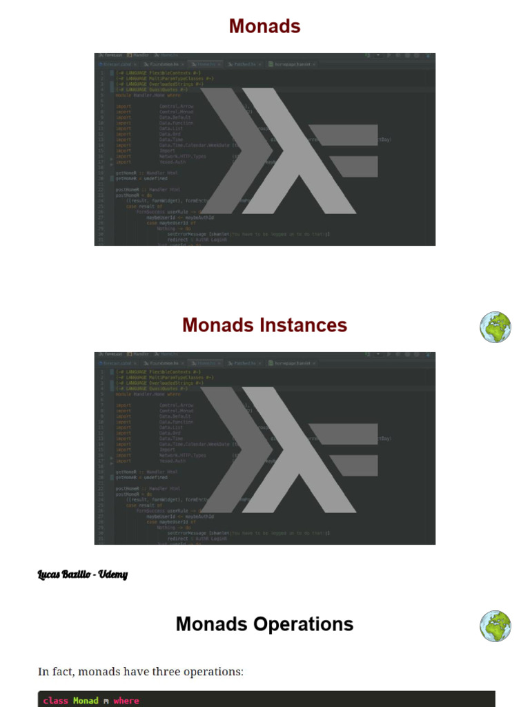 Monads Instances | PDF
