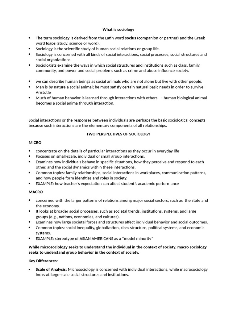 Lesson 2 | PDF | Sociology | Social Structure