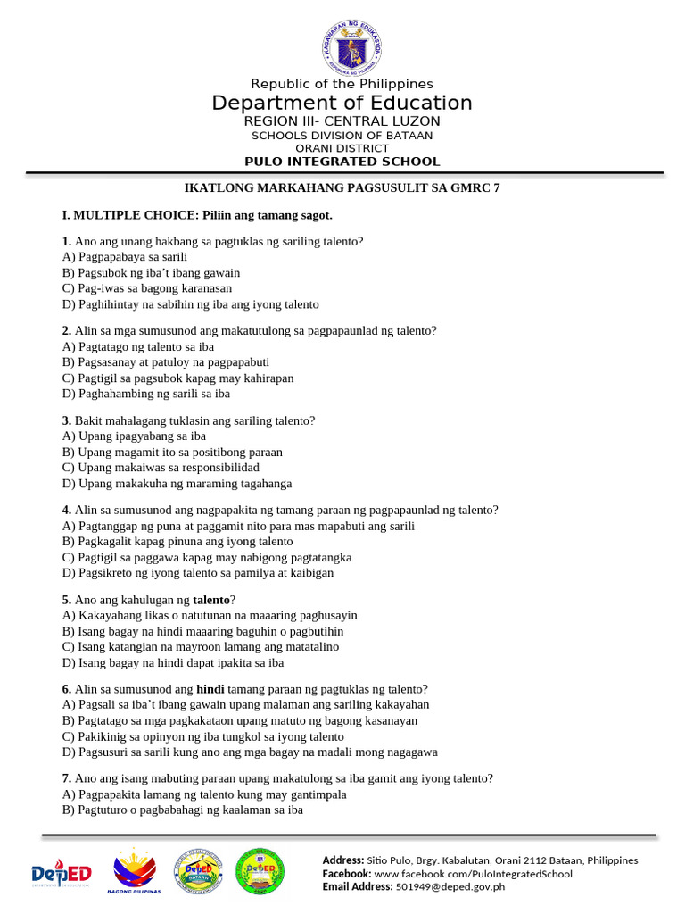 GMRC 7 | PDF