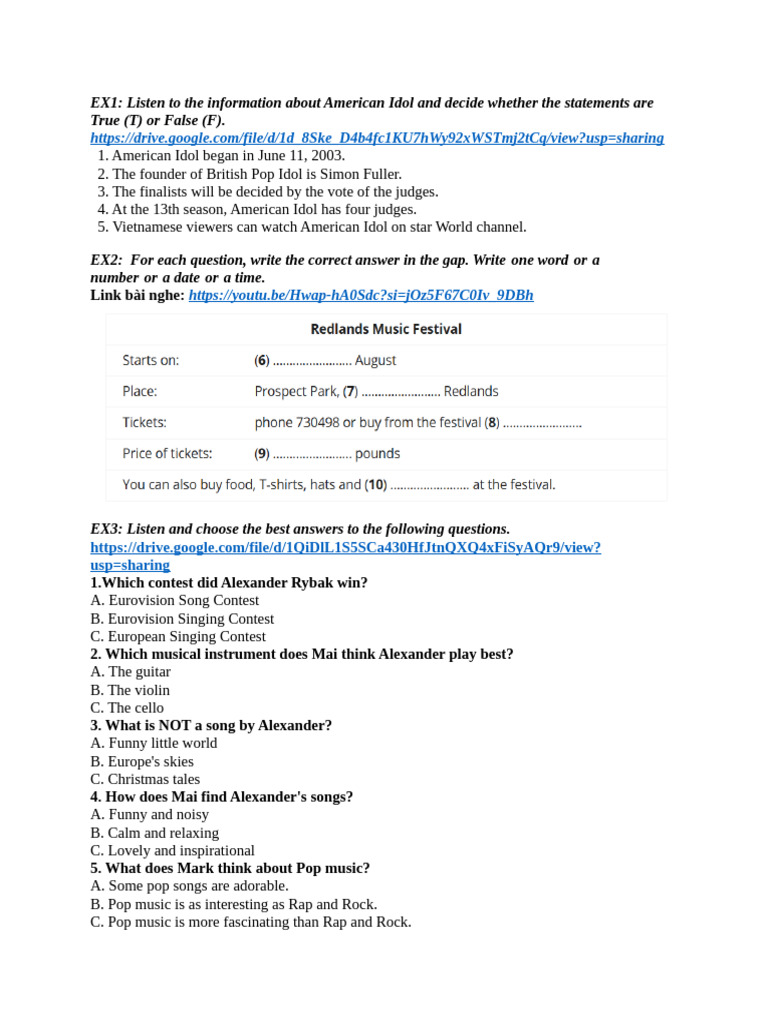 Unit 3-Lesson 5 Homework | PDF