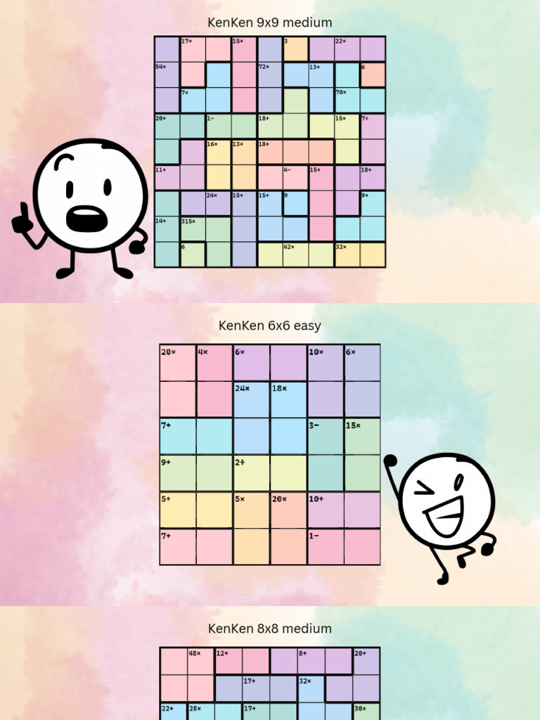 KenKen Puzzle Version 2 | PDF