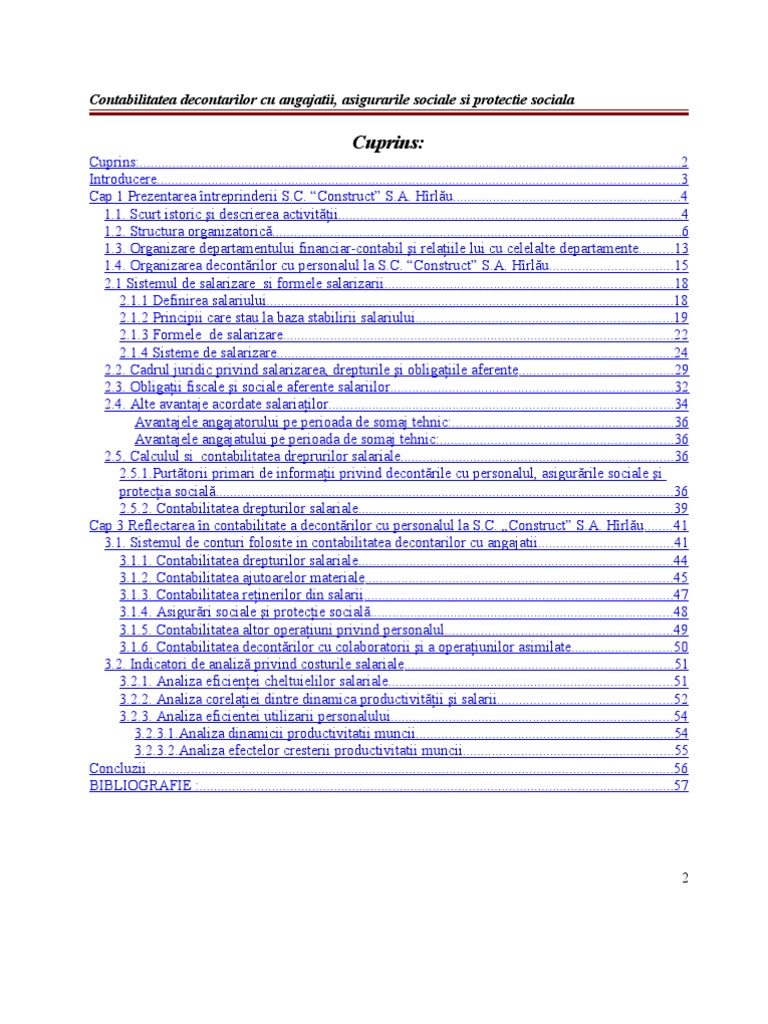 Lucrare de Disertatie