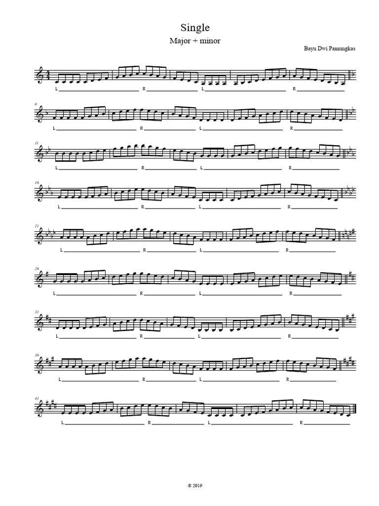 Single (Major + Minor) | PDF