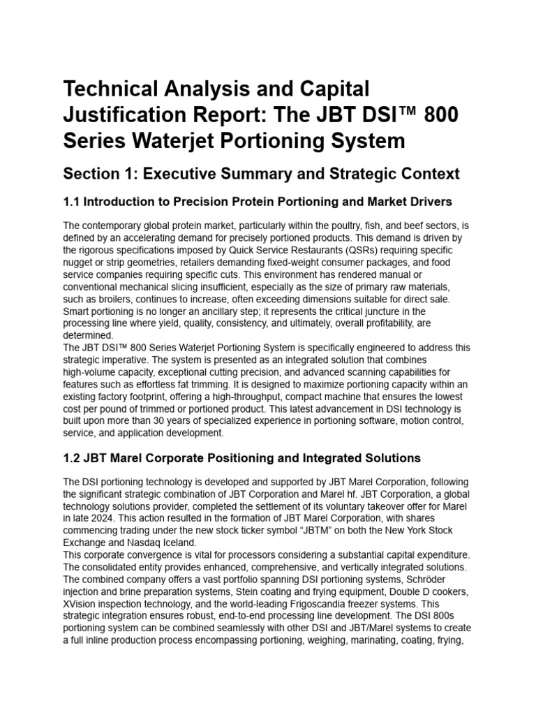 DSI 800s Product Research Comprehensive | PDF | Reliability Engineering ...