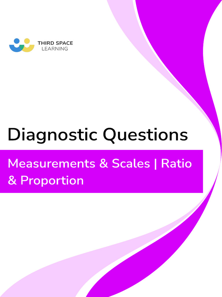 GCSE Diagnostic Questions - Measurements and Scales Worksheet | PDF ...
