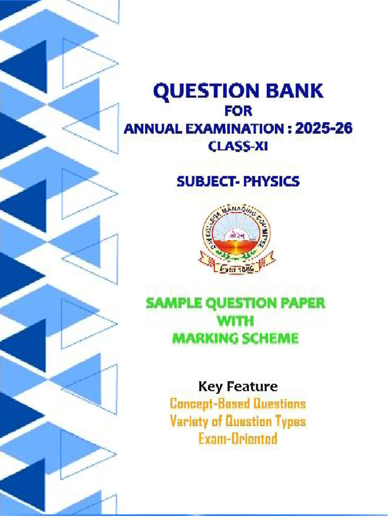 Physics Qb Xi | PDF | Force | Waves