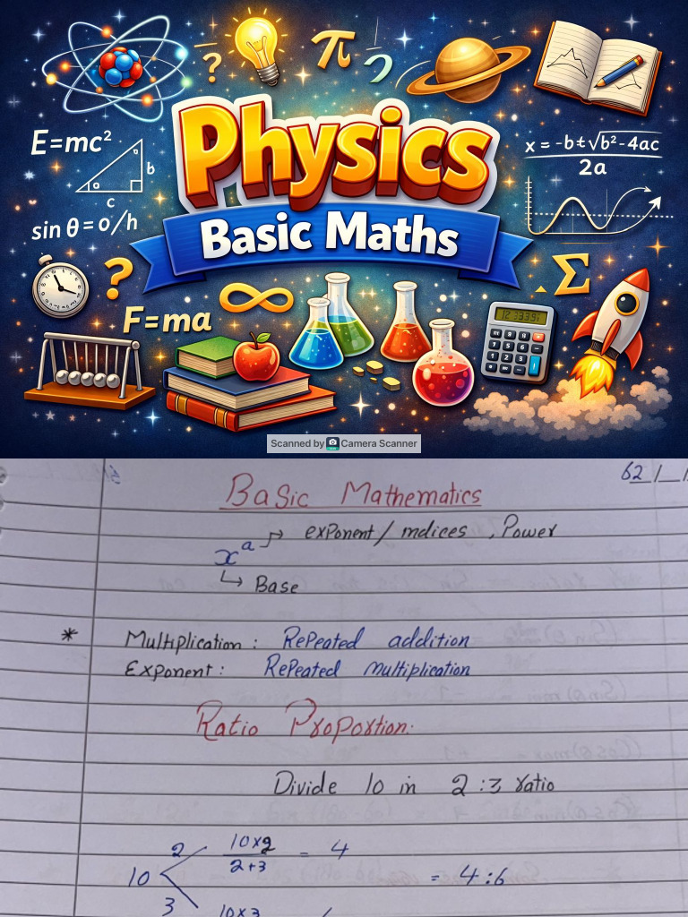 Physics Basic Maths | PDF