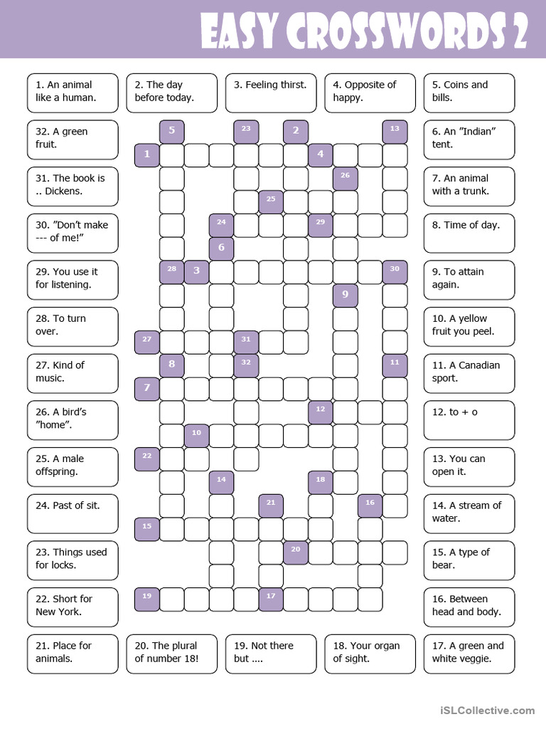 Easy Crosswords 2 | PDF | Chess Openings | Chess