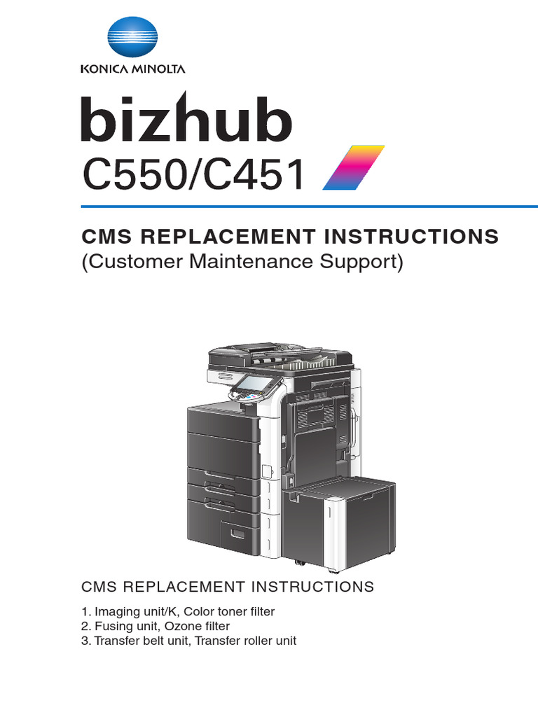 Cms Replacement Instructions: (Customer Maintenance Support) | PDF ...