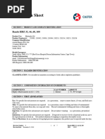 Rando HD Hydraulic Oil Safety Data Sheet | PDF | Combustion | Fires