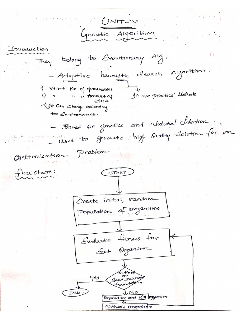 Genetic Algorithm | PDF