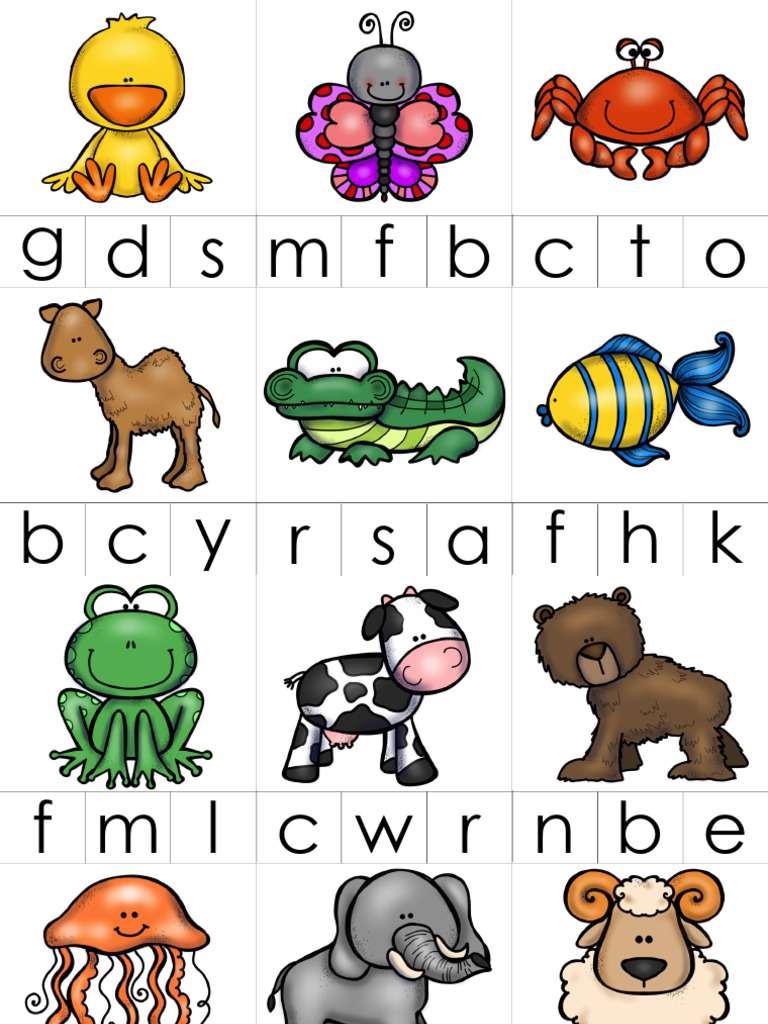 Beginning Sounds Cards | PDF
