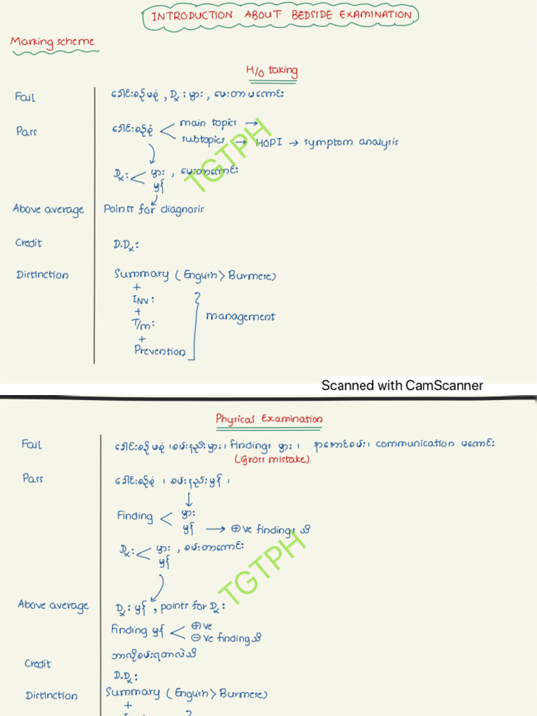 Bedside Examination in General | PDF