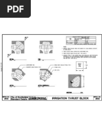 Thrust Block Design and Cost Analysis | PDF | Pipe (Fluid Conveyance ...