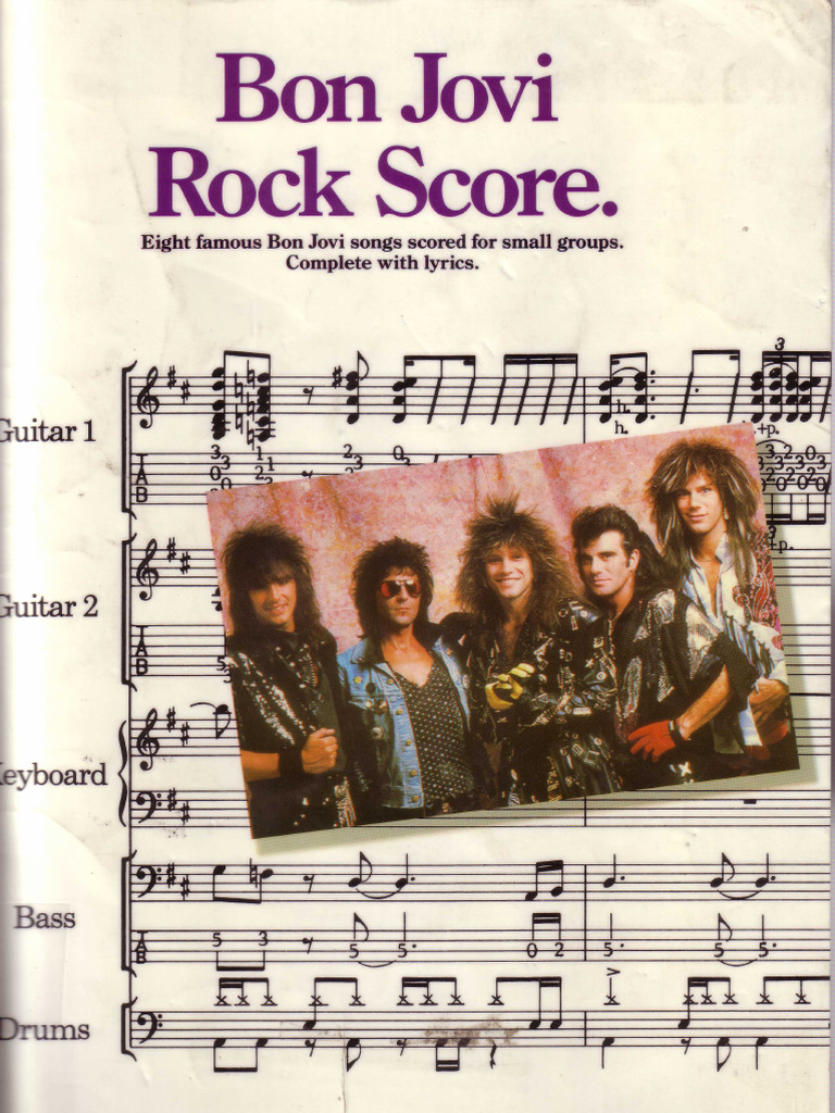 Bon Jovi - Rock Score | PDF